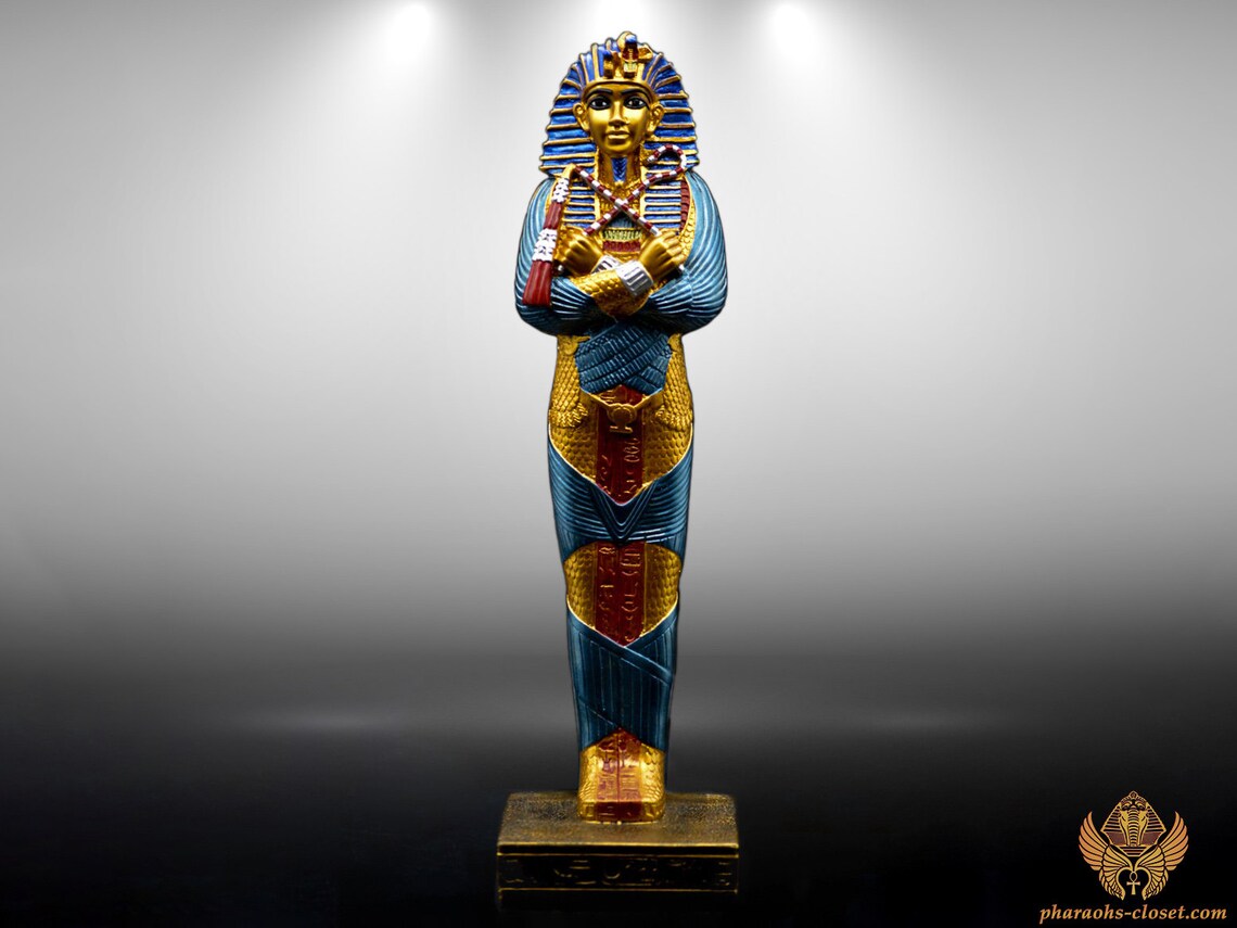 Unique Tutankhamun Statue Rare Statue of the Young King Tut - Etsy