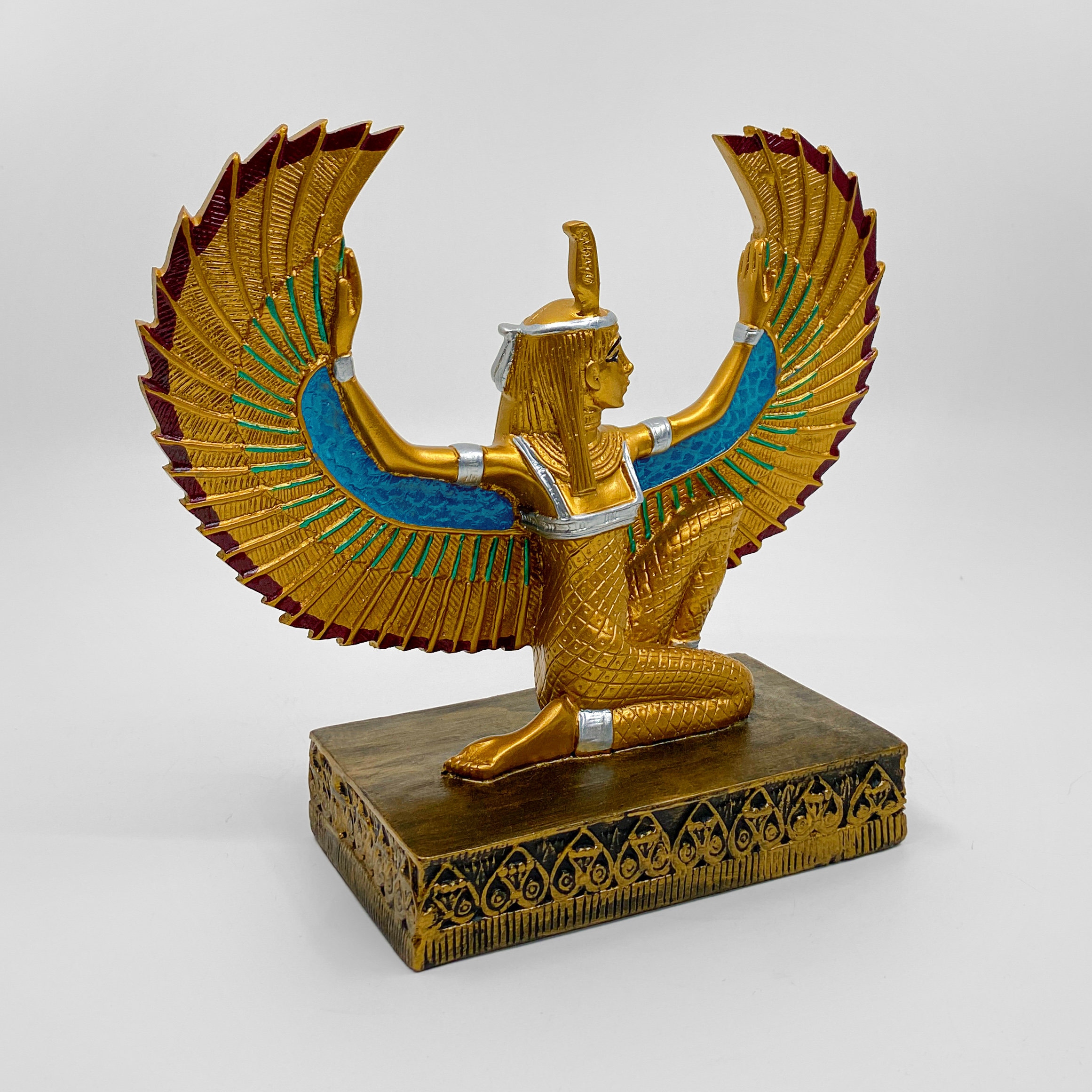 Unique Goddess Maat Statue - Available in Gold and Black - Ancient ...