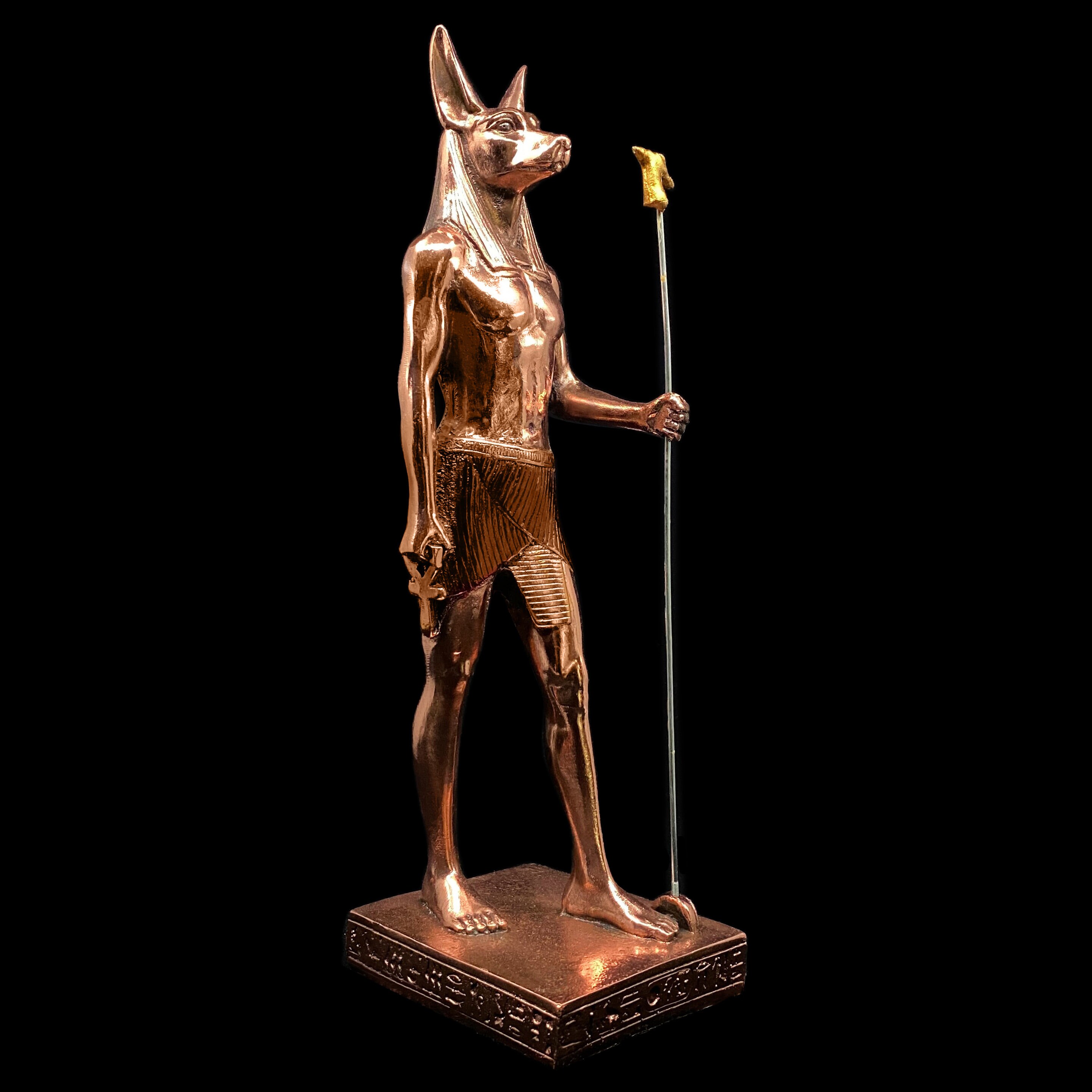 The Golden Anubis the Cosmic Lord of the Afterlife Unique - Etsy