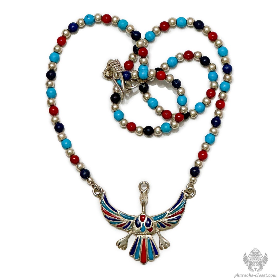 Rare Sterling Silver Thoth Pendant - Unique Egyptian Pendant of God ...