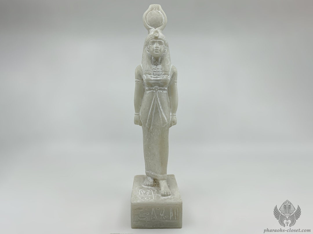 Pure White Hathor Statue for Relationships Healing N Twin Flame Reunion ...