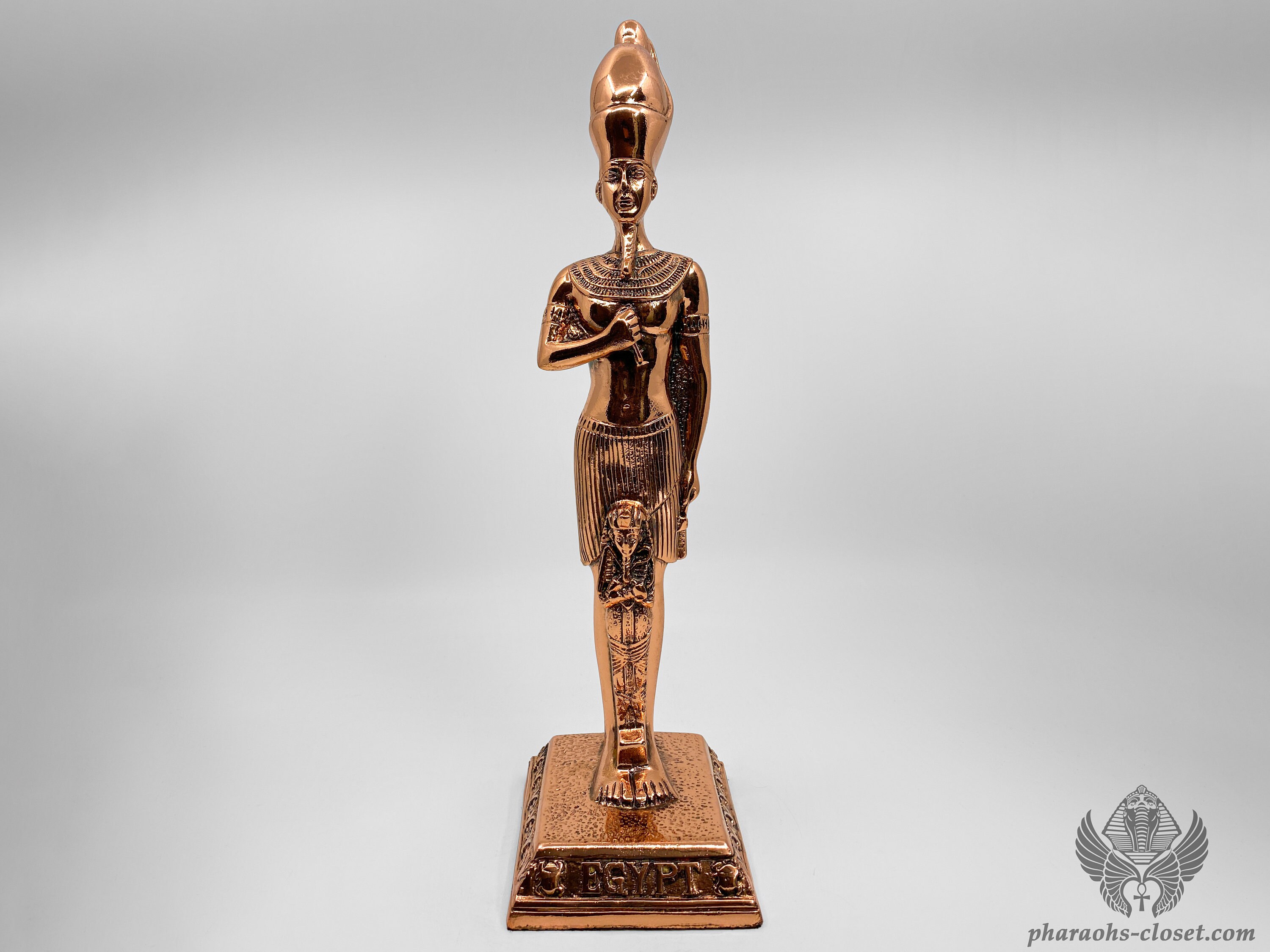 Einzigartige Pharao Sneferu Goldene Statue verkupfert | Etsy