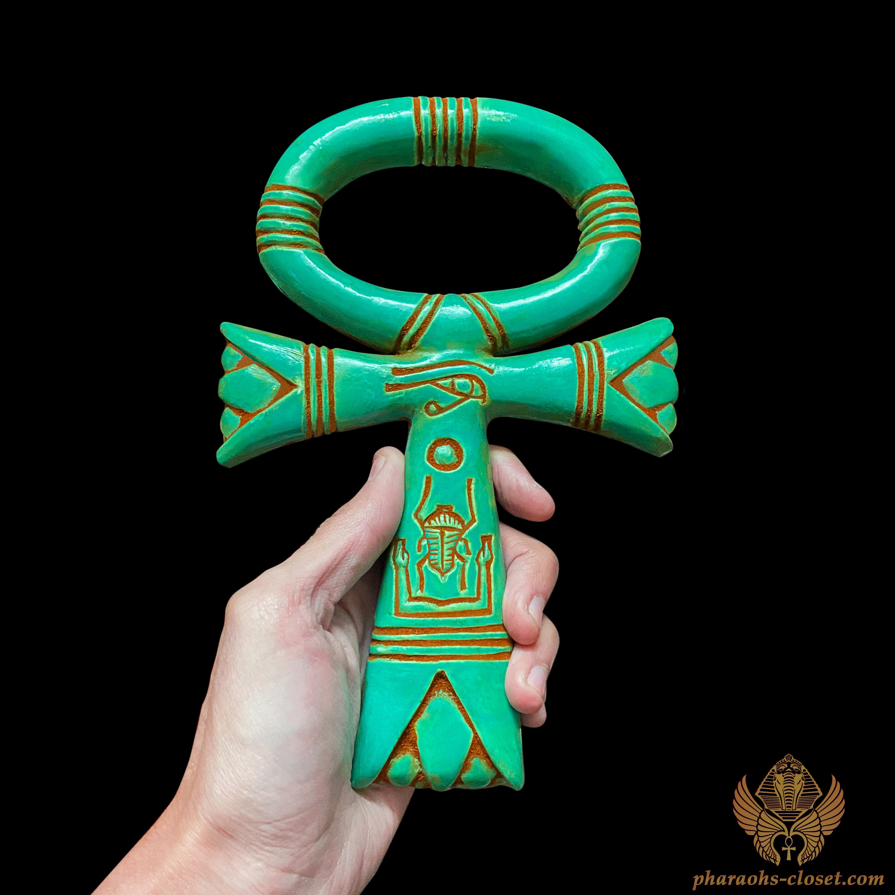 The Green Spirit Egyptian Ankh of Life A Power Egyptian | Etsy