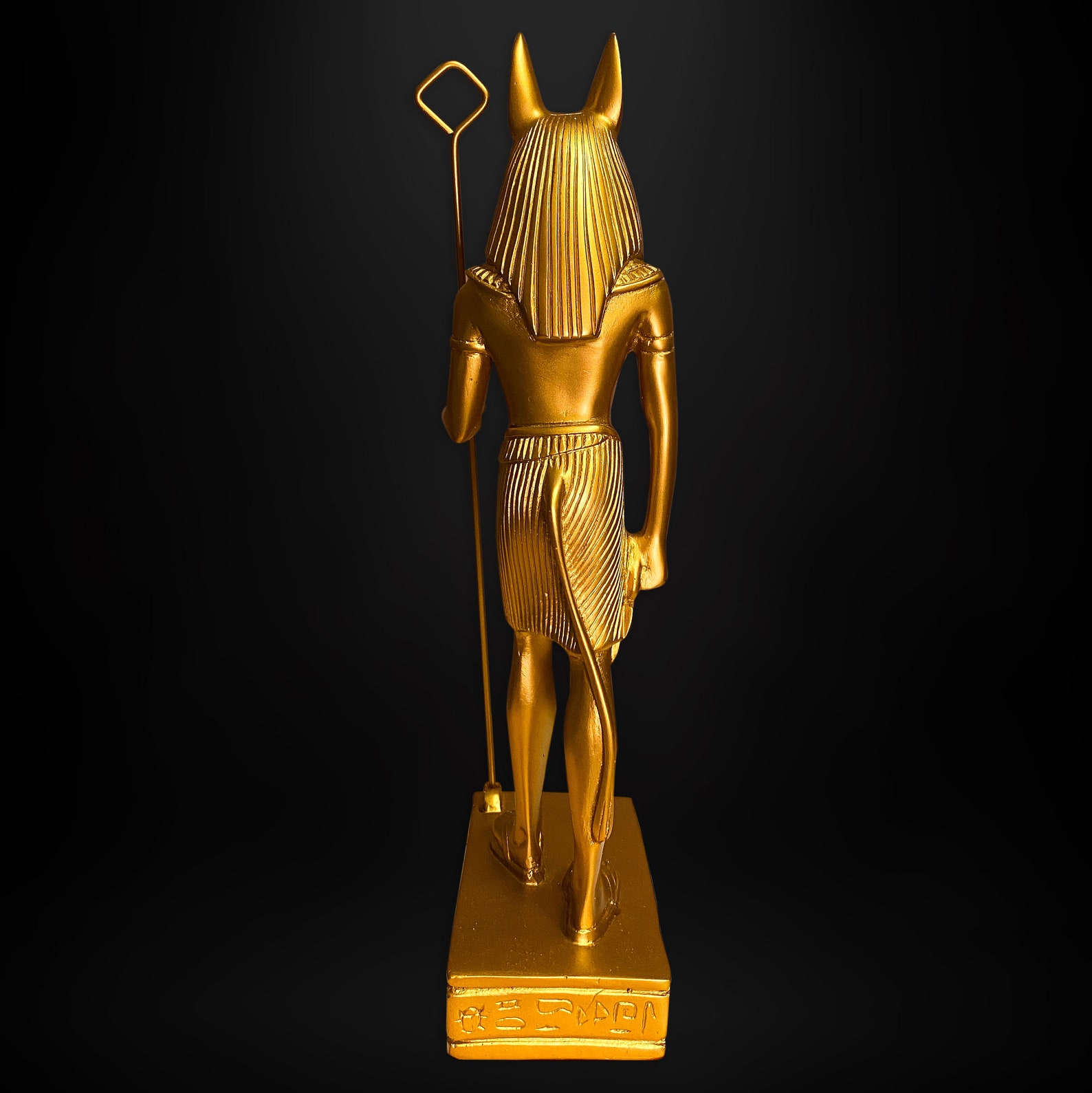 The Golden Anubis the Cosmic Lord of the Afterlife Unique - Etsy