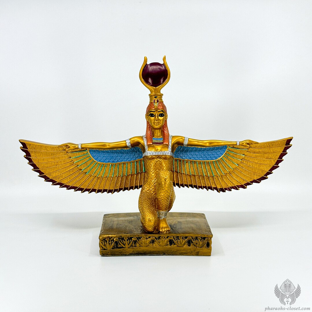 The Golden Isis Statue A Powerful Egyptian Statue Designed for Healing ...