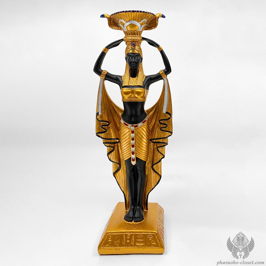 Unique Queen Cleopatra Statue With Candle Holder Available in Various ...