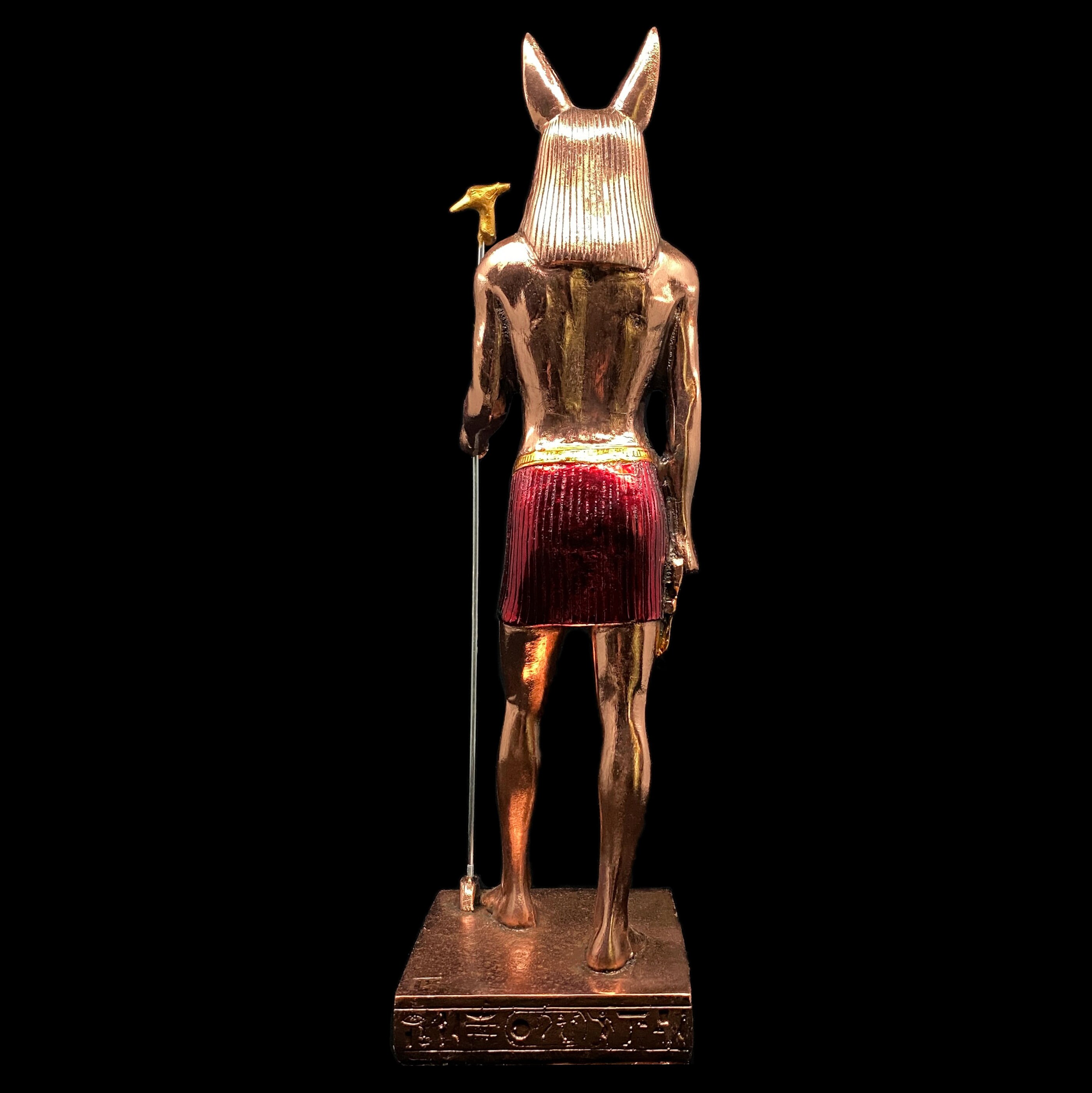 The Golden Anubis the Cosmic Lord of the Afterlife Unique - Etsy