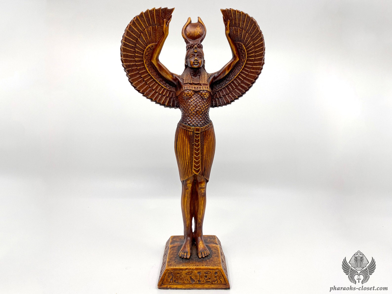 The Protective Winged Goddess Isis Statue Powerful Statue of - Etsy Denmark
