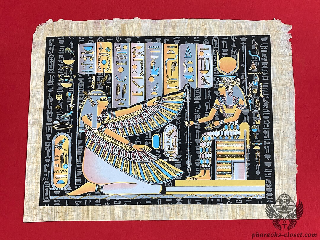 The Complete Soul Ritual Glowing Papyrus Painting - Glow in the Dark ...