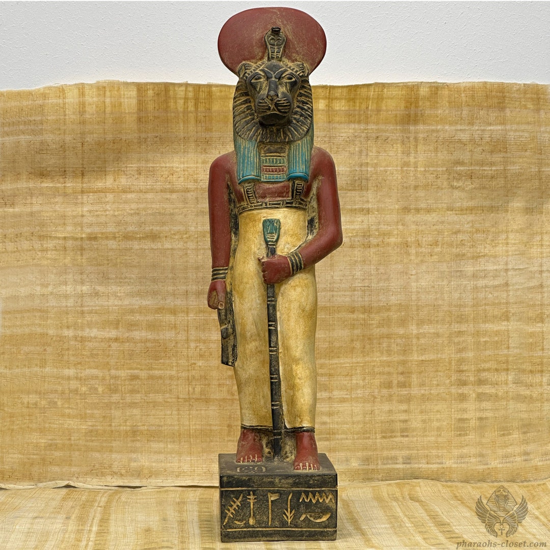 Large and Powerful Statue of Sekhmet for Healing - Breathtaking Stone ...