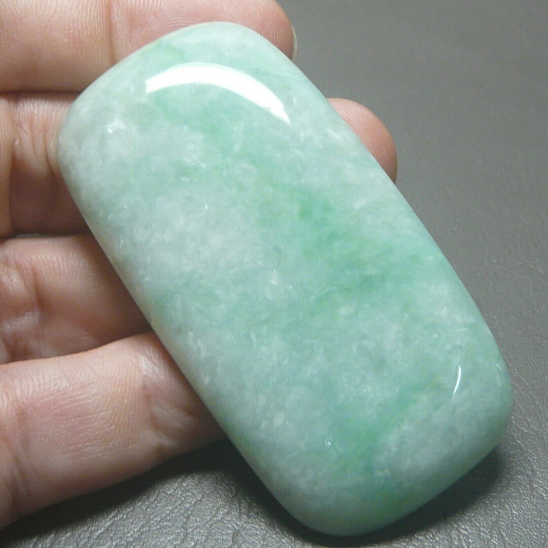 Burmese Jadeite Slab, Rectangle Shape Jadeite Stone Perfect for Carving ...