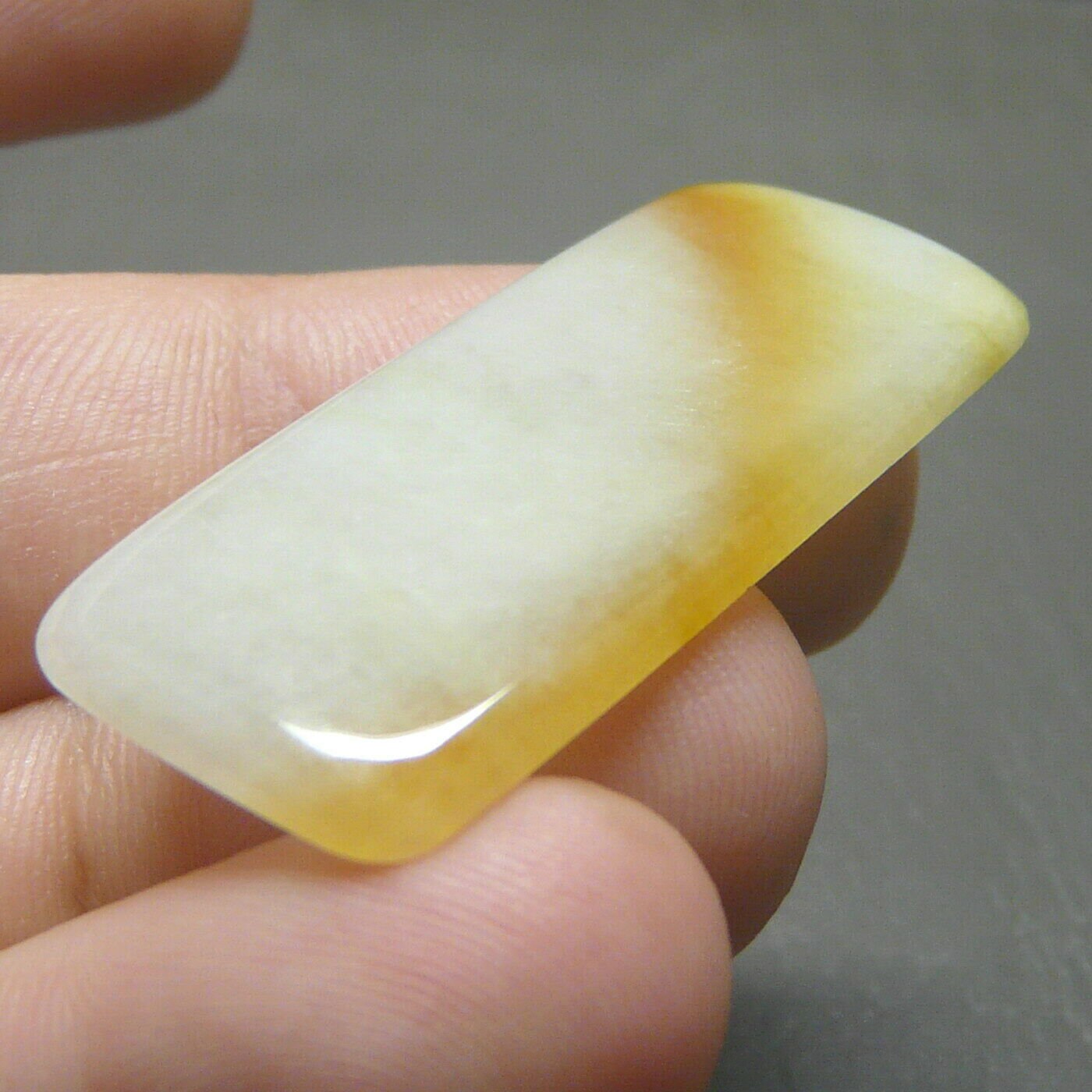 Certify Jadeite Jade, 25.91 CT Genuine A Grade Jadeite, Rectangle Shape ...