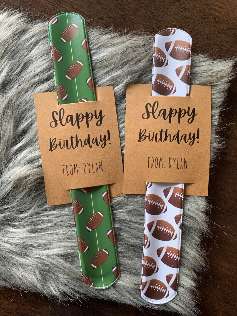 Football Valentines, Football Theme Valentines, Football Bracelet ...
