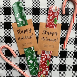 Christmas, Christmas Gift, Class Christmas Gift, Slappy Bracelet, Merry ...