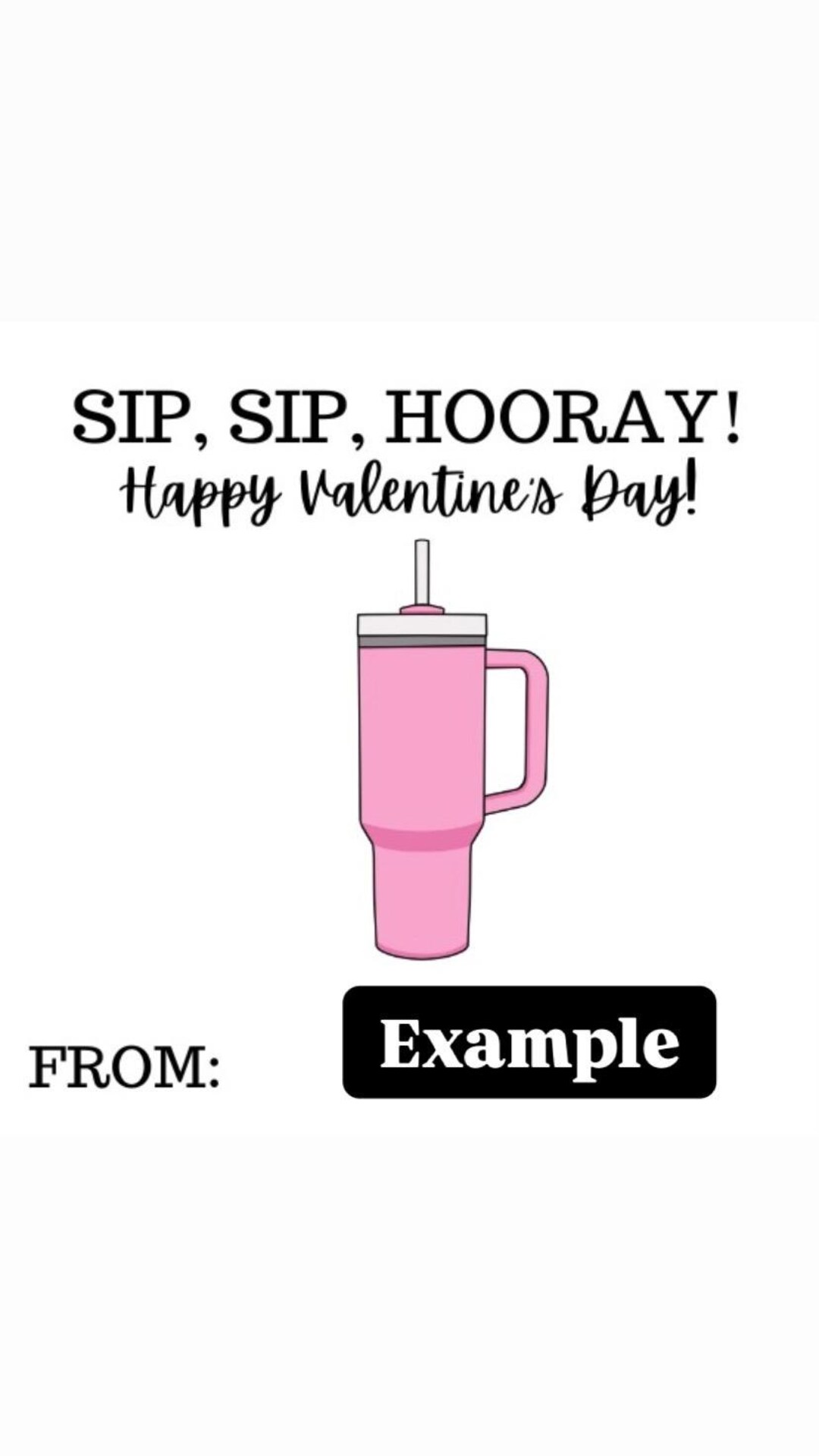Valentine, Tween Valentine, Sip Sip Hooray Valentine, Teen Valentine ...