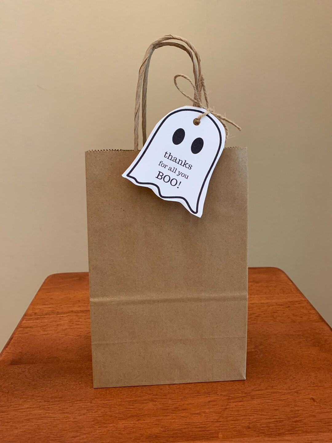 Thanks for All You Boo, Halloween Thank You, Halloween Favors ...