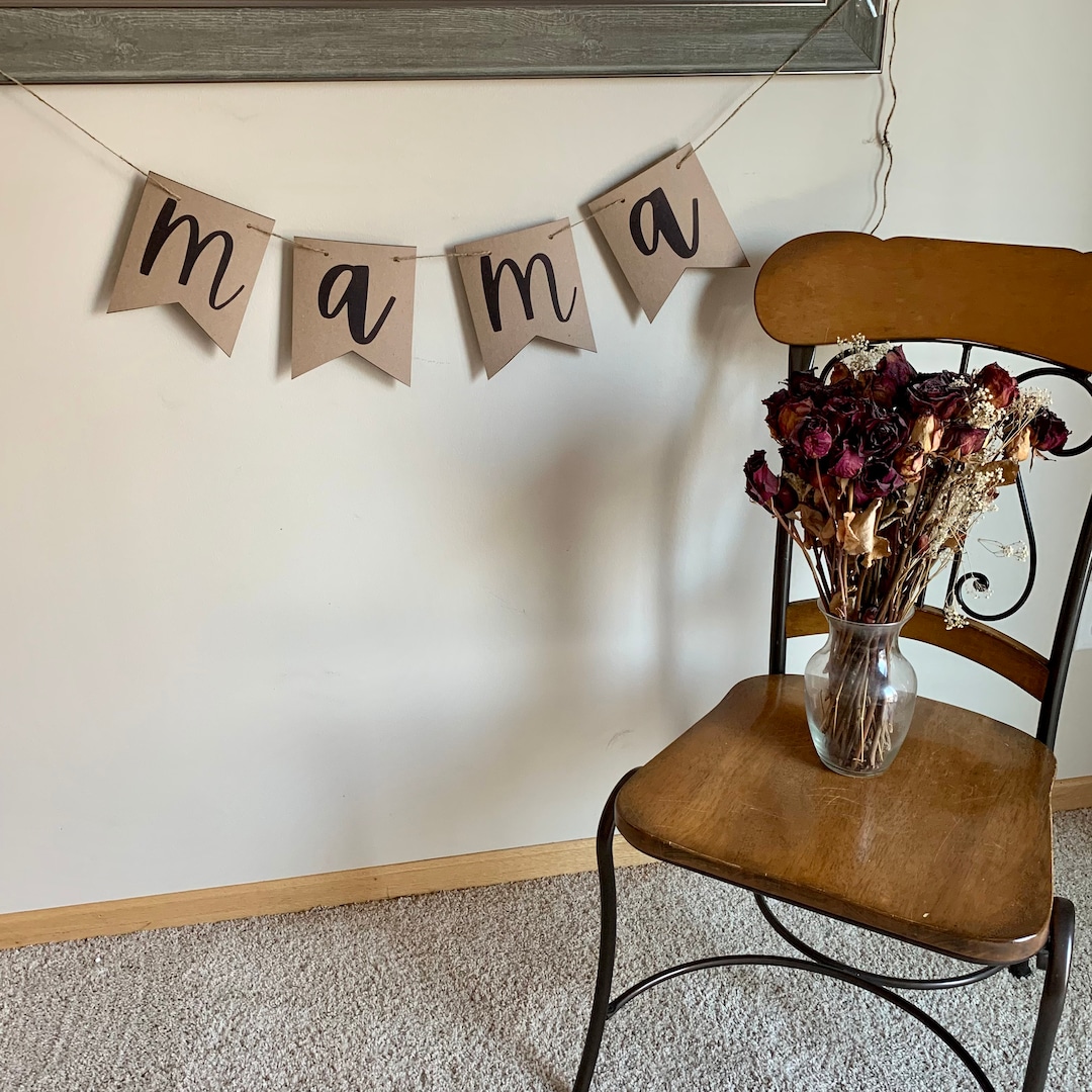 Mama Banner, Mother’s Day Banner, Mother’s Day, Baby Shower Banner ...