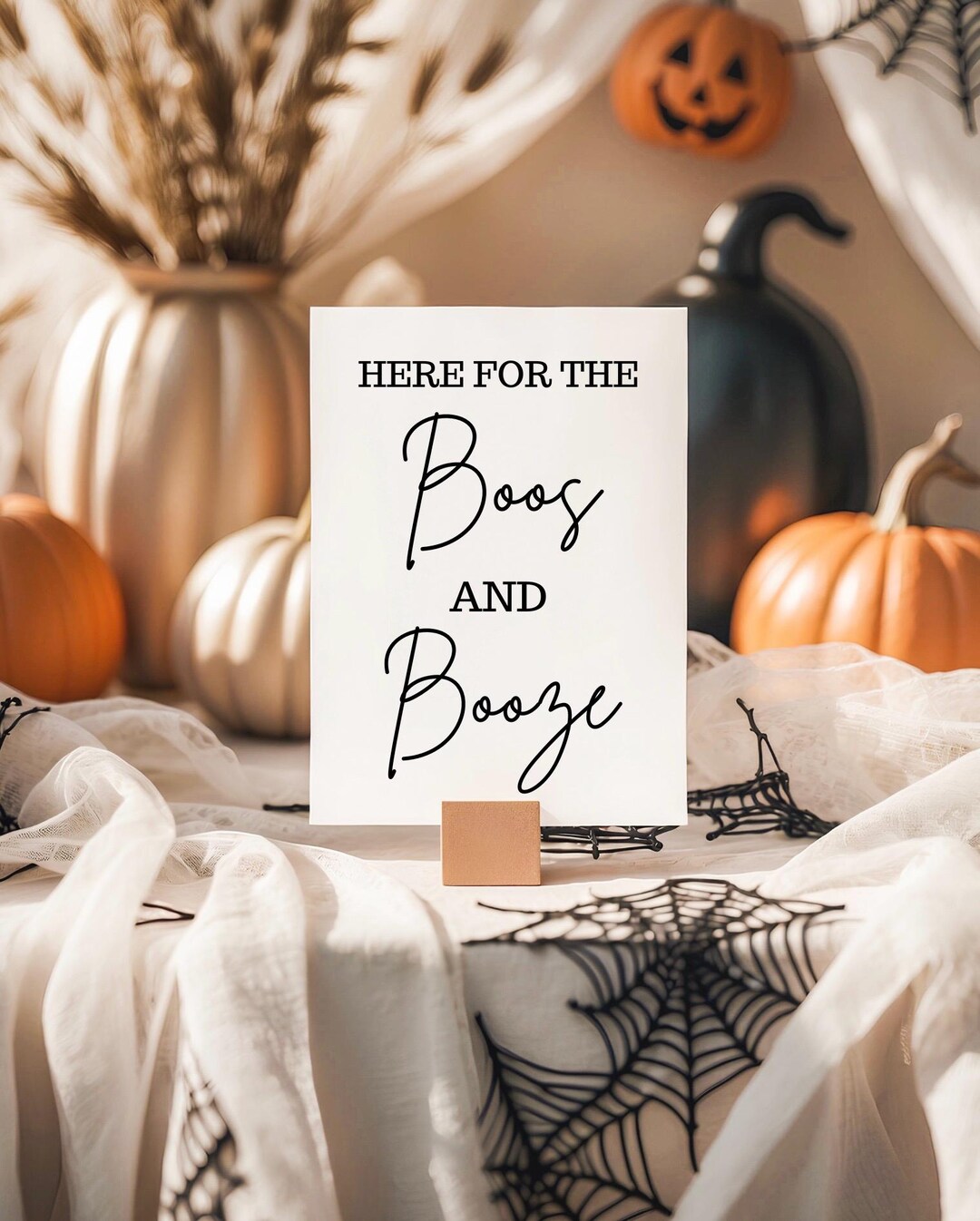 Here for the Boos and Booze, Fall Party, Fall Signs, Fall Birthday ...