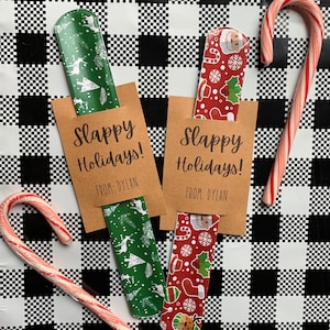 Christmas, Christmas Gift, Class Christmas Gift, Slappy Bracelet, Merry ...