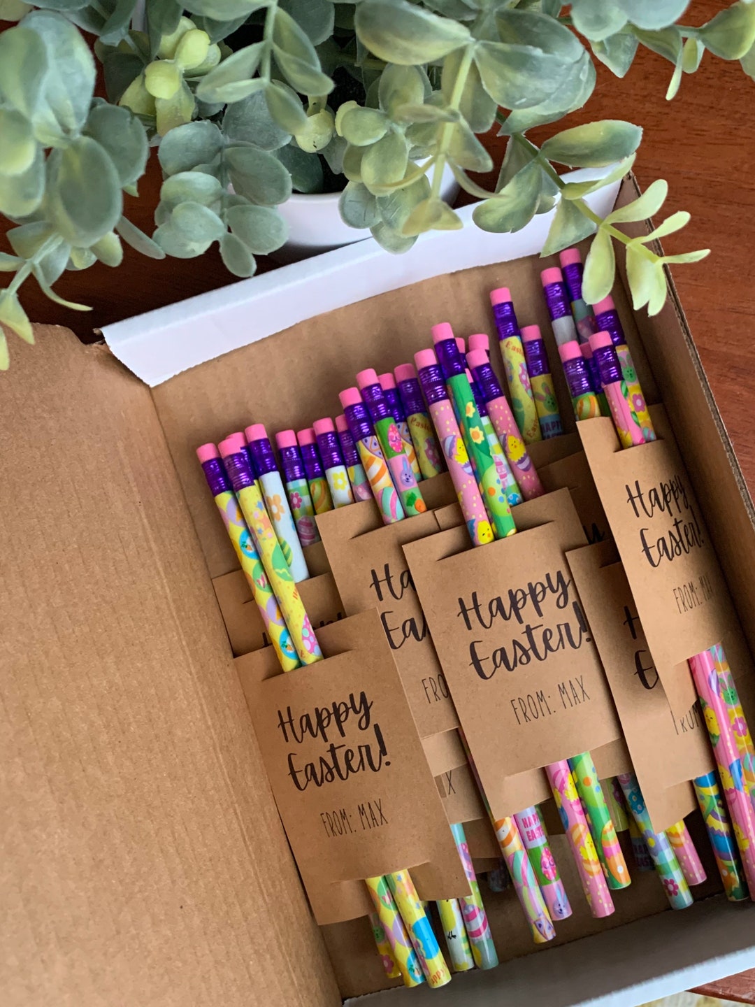Easter, Easter Pencils, Easter Basket, Easter Favors, Easter Gifts ...