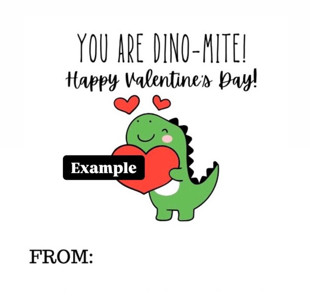 Dinosaur Valentine, Dinomite, Valentine, Class Valentines, You Are Dino ...
