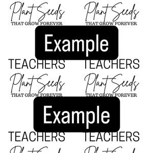 End of School Year Gift, Plant Seeds, Teacher Appreciation, Teacher ...