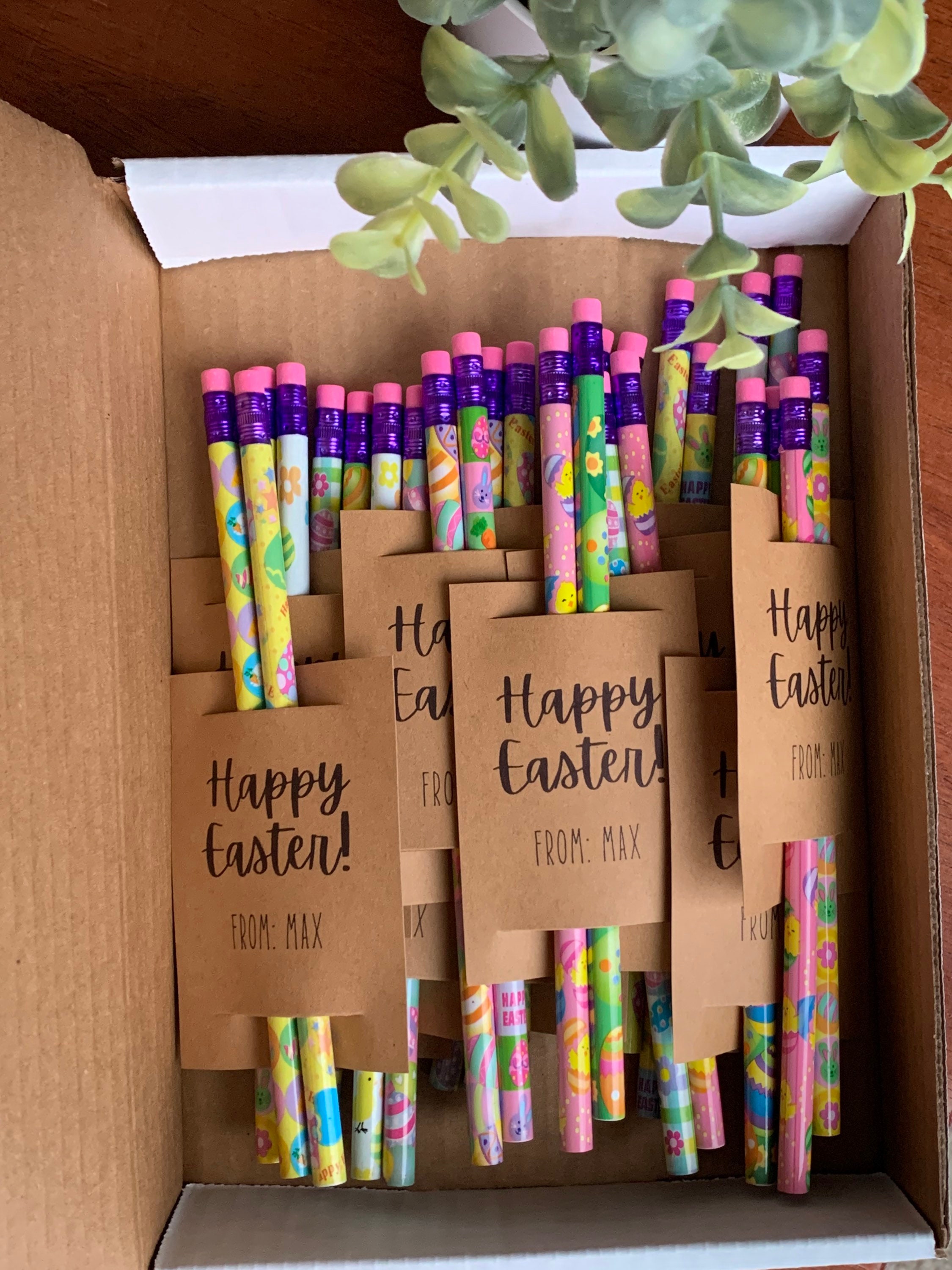 Easter, Easter Pencils, Easter Basket, Easter Favors, Easter Gifts ...