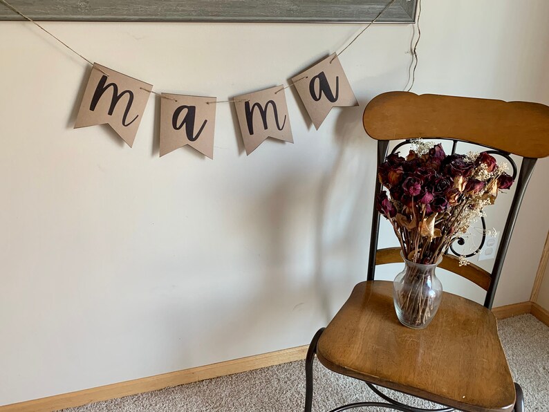 Mama Banner, Mother’s Day Banner, Mother’s Day, Baby Shower Banner ...