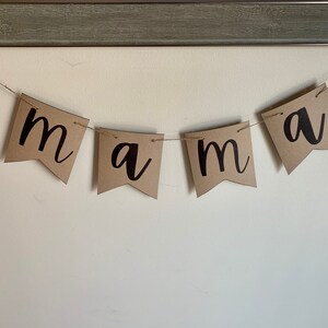 Mama Banner, Mother’s Day Banner, Mother’s Day, Baby Shower Banner ...