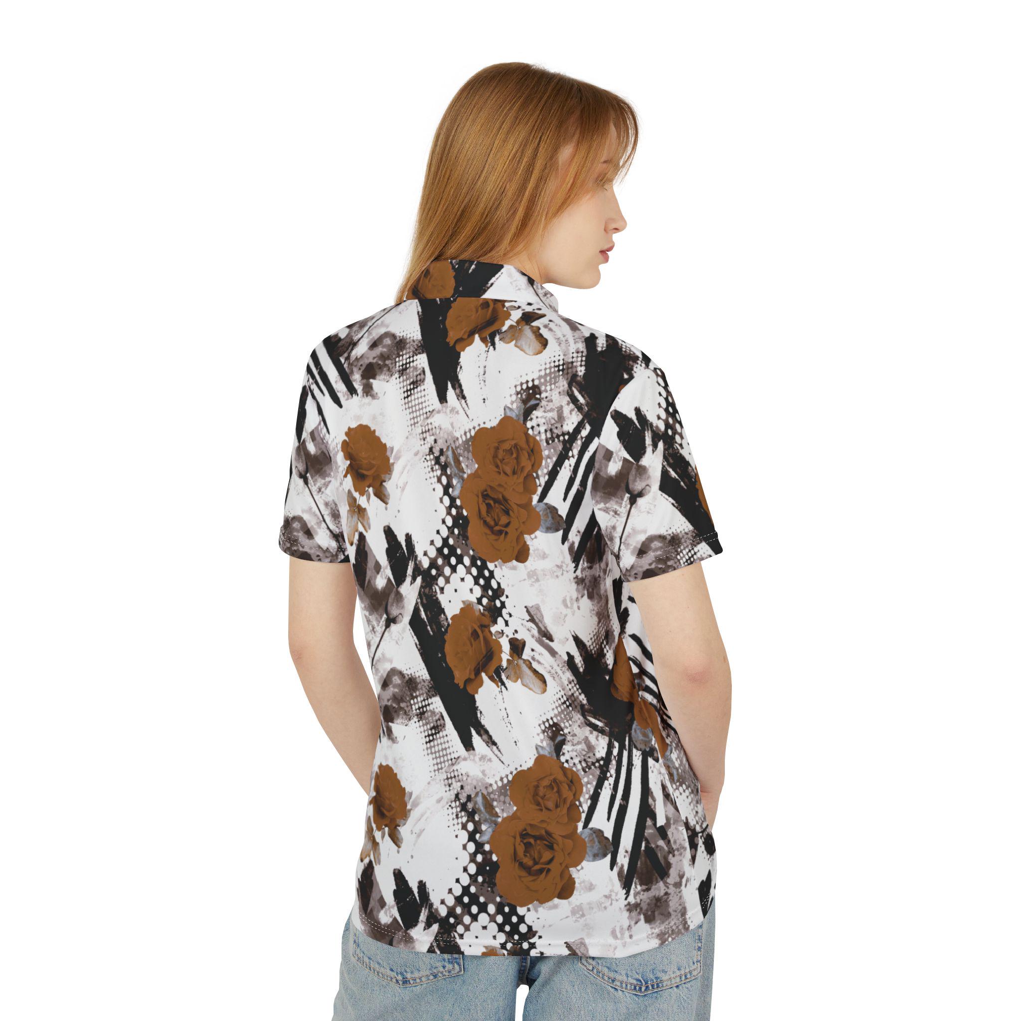 Abstract Roses Premium Unisex Polo Shirt - Etsy