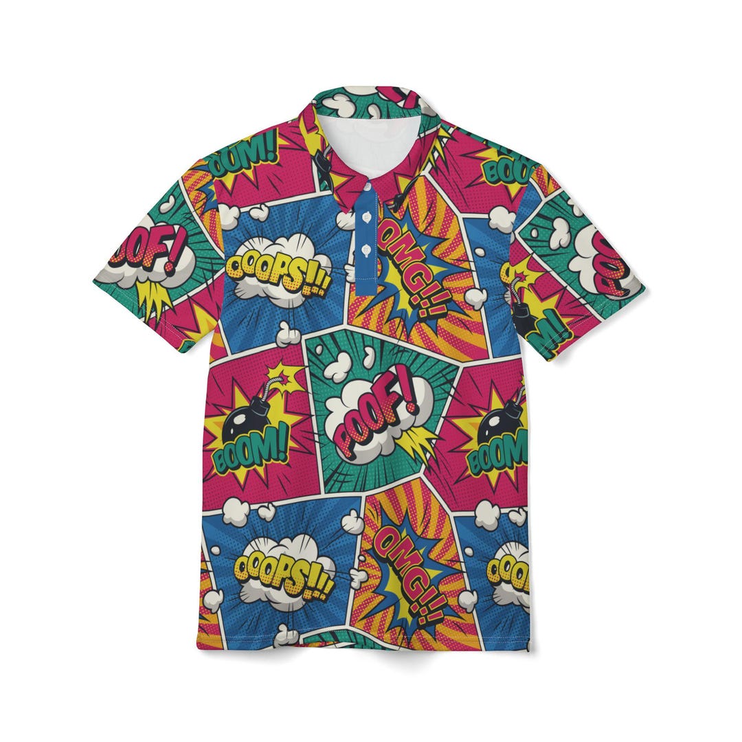 Poof Premium Unisex Polo Shirt - Etsy