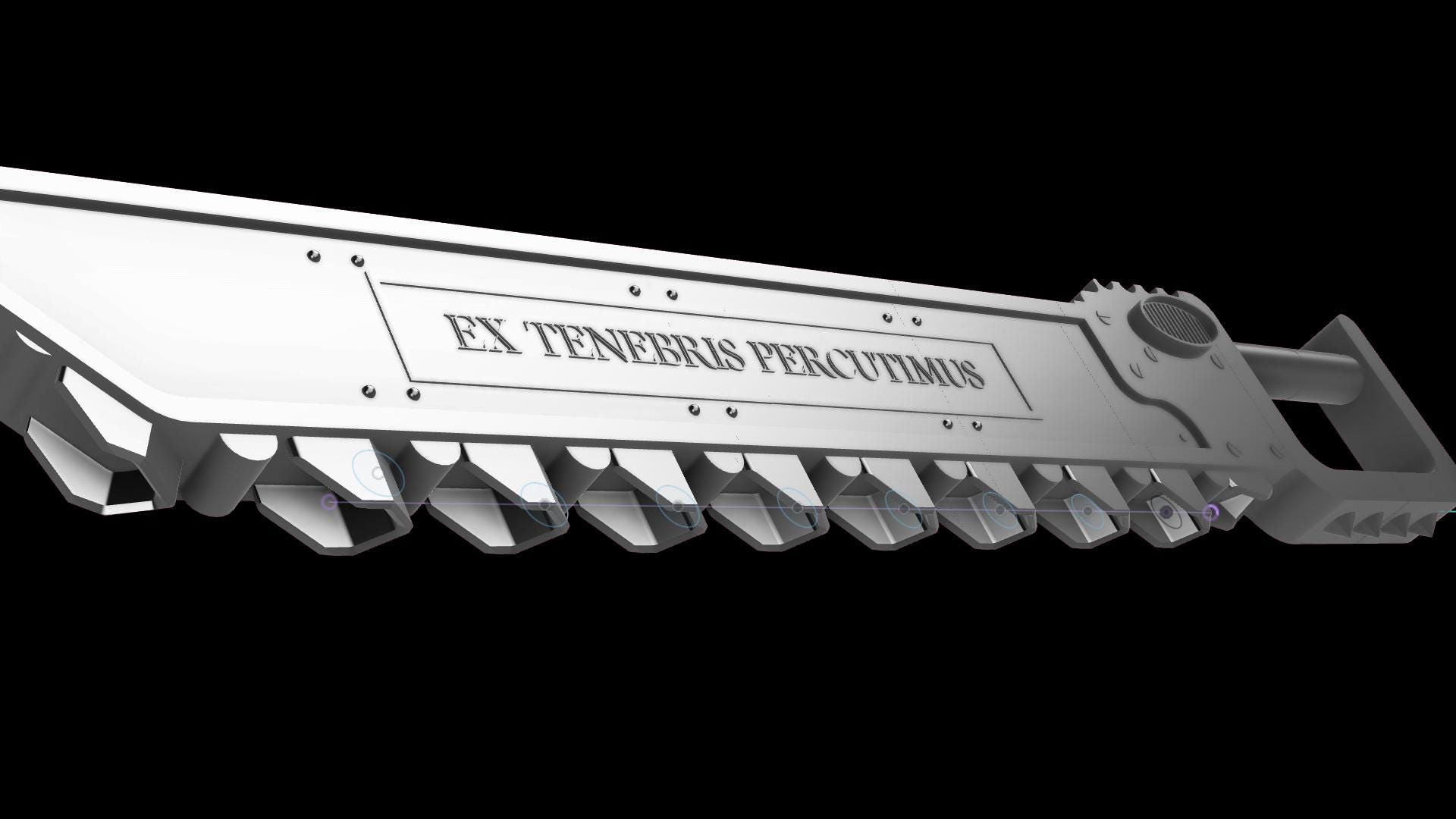 Life Size Custom Titus Chainsword Model - Etsy