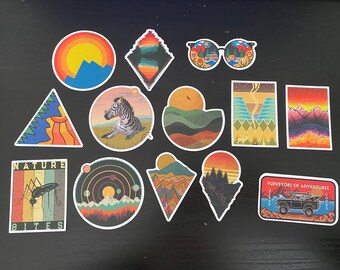 Adventure Sticker Pack - Etsy