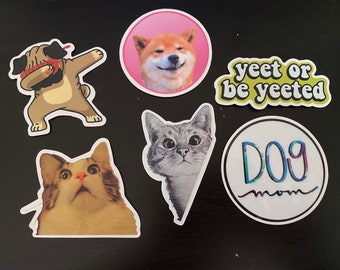 Random Meme Sticker Pack - Etsy