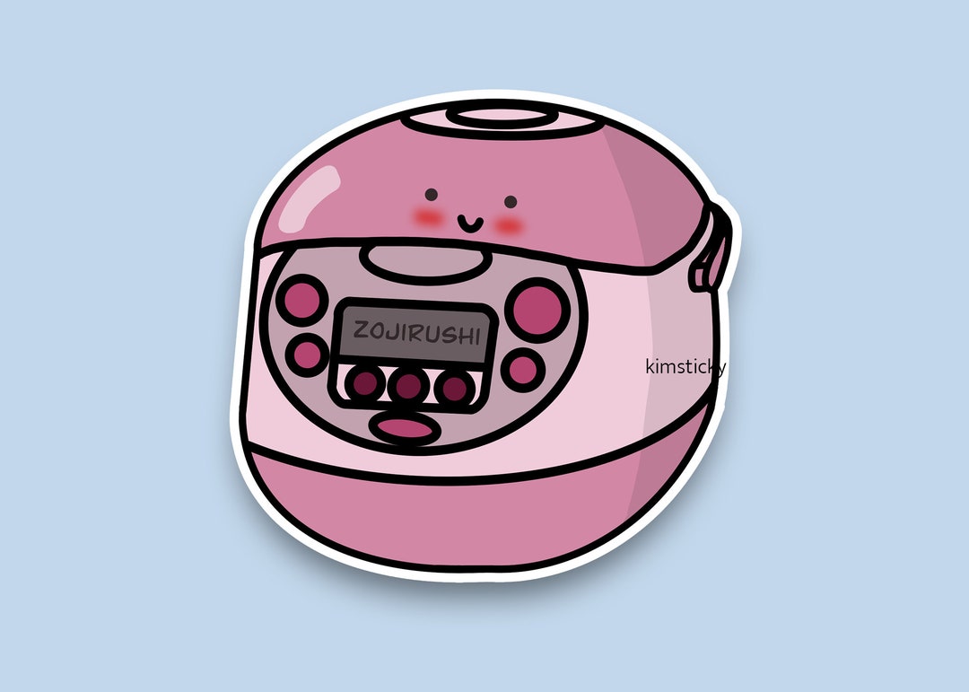Zojirushi Rice Cooker Vinyl Sticker - Etsy