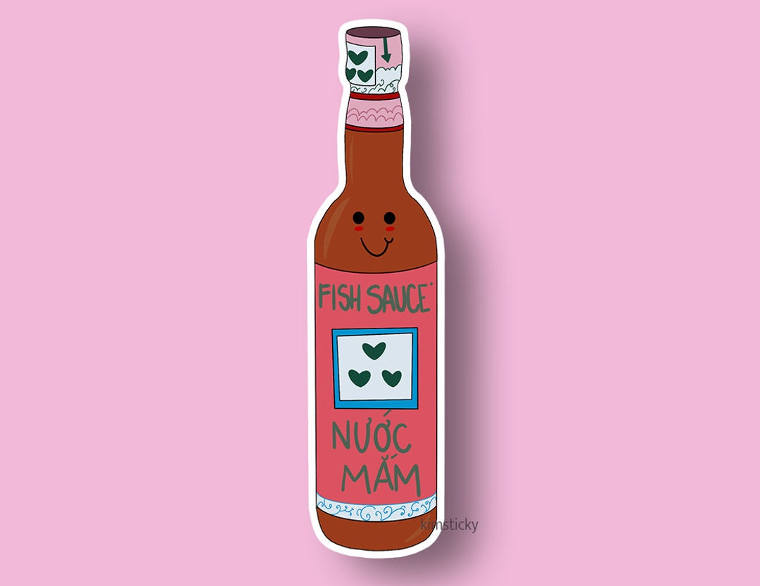 Fish Sauce (nuoc Mam) Sticker - Etsy