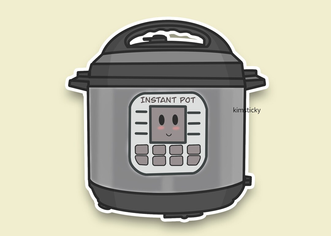 Instant Pot Vinyl Sticker - Etsy