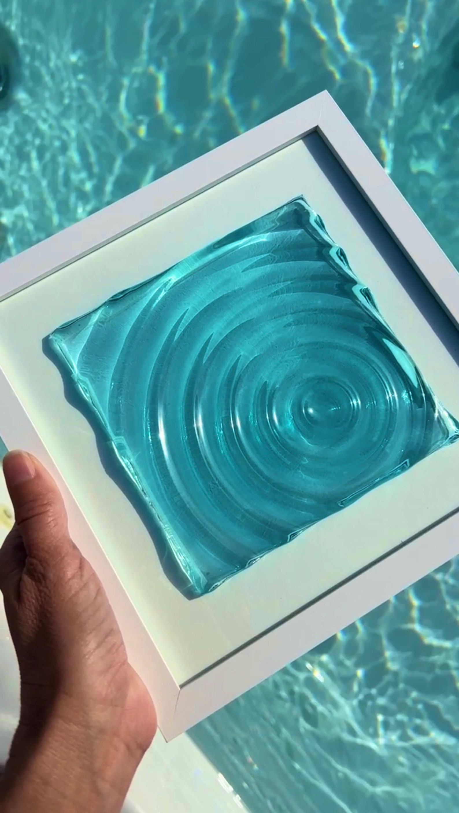 Water Ripple Painting - Ocean Art - Etsy Canada