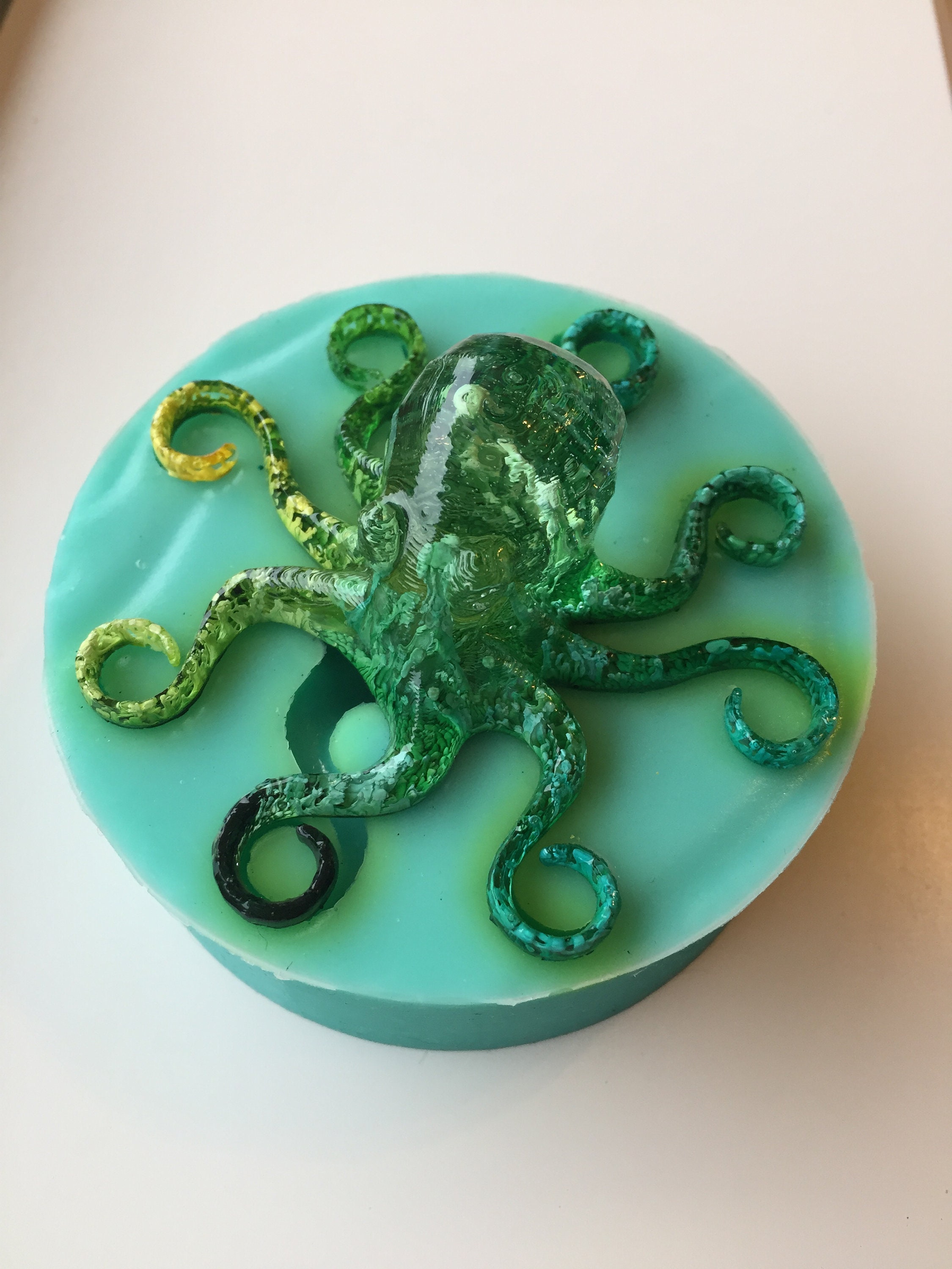 Octopus Silicone Mold / Resin Mold - Etsy UK