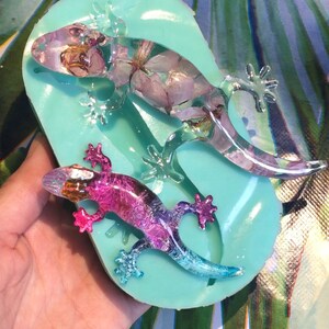 Big Gecko/lizard Silicone Mold / Resin Mold - Etsy