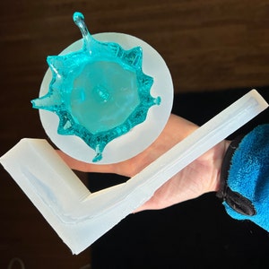 MOLD- Water Splash Silicone Mold / Resin Mold - Etsy