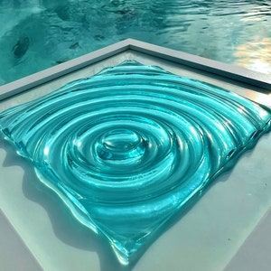 Water Ripple Painting - Ocean Art - Etsy