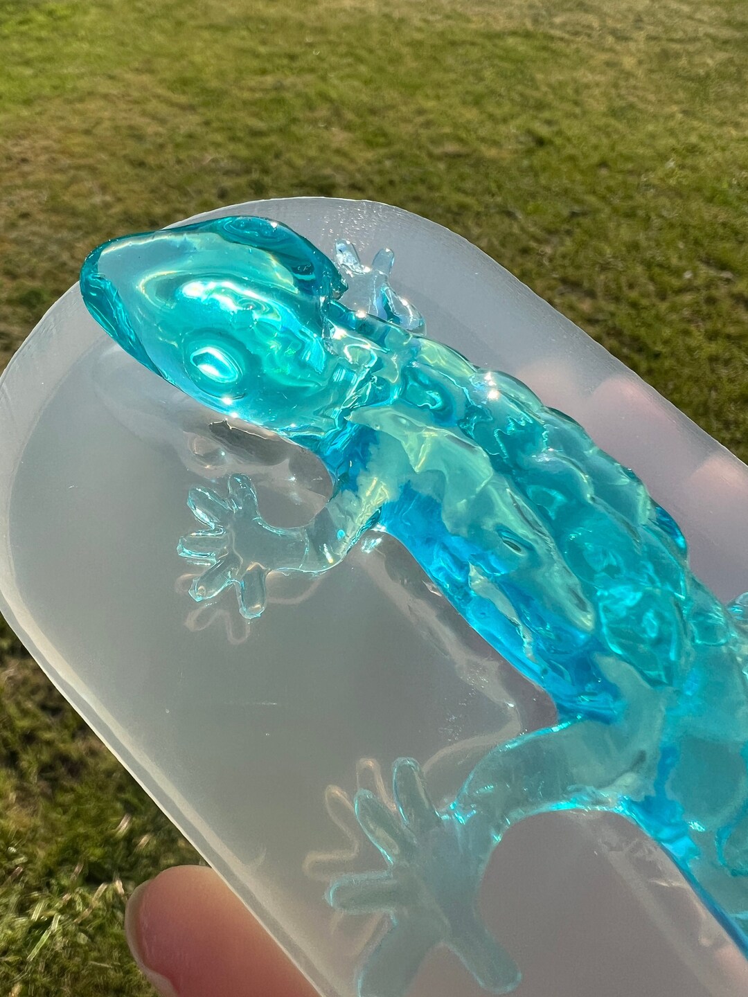 Big Gecko/lizard Silicone Mold / Resin Mold - Etsy