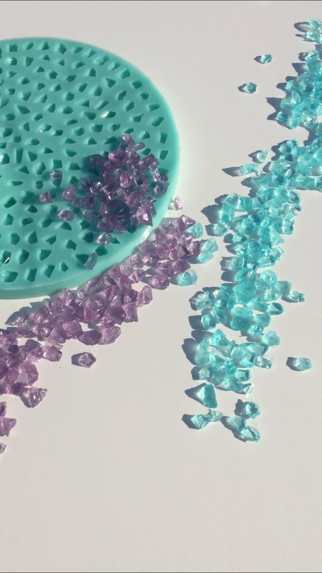 Mini Crystal Chips Silicone Mold / Crystal Resin Mold - Etsy
