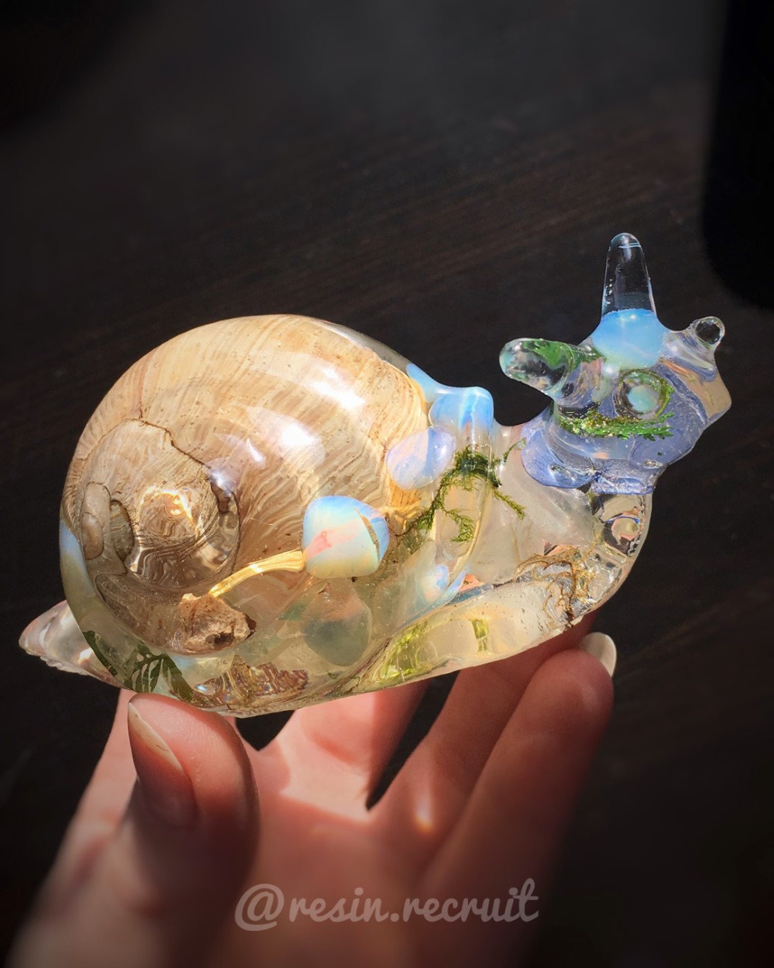 Big Snail silicone mold / Resin mold | Etsy