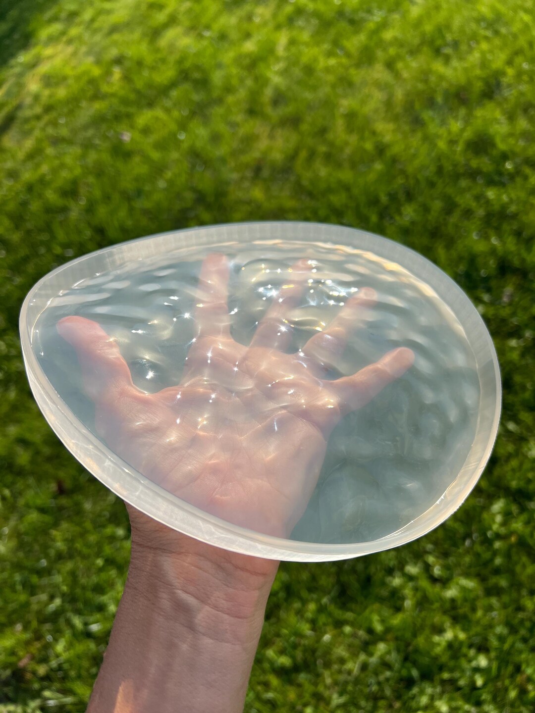 20 & 30 Cm Round Water Ripple Silicone Mold / Resin Mold - Etsy