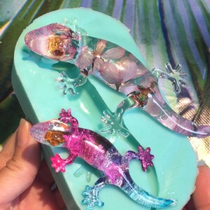 Big Gecko/lizard Silicone Mold / Resin Mold - Etsy