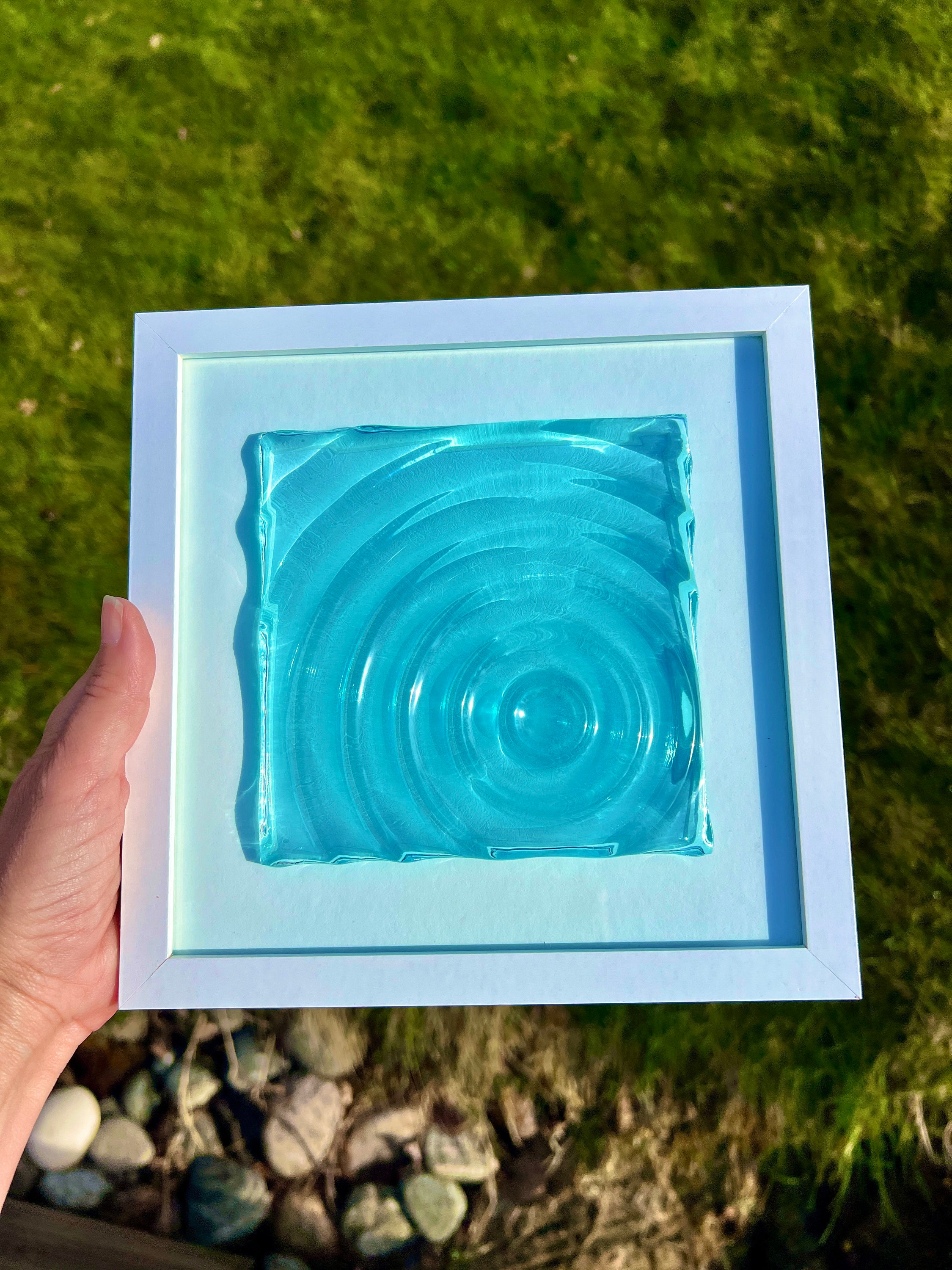 Water Ripple Painting - Ocean Art - Etsy