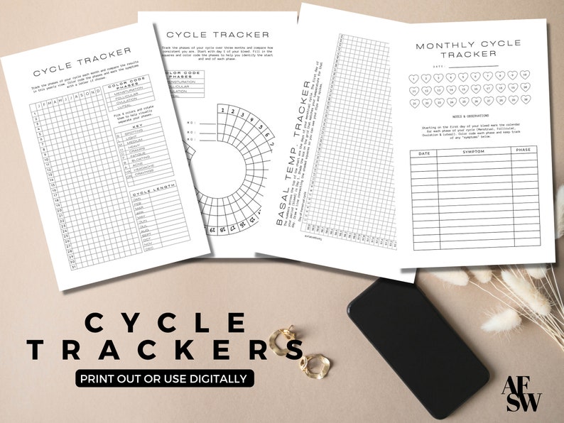 Period Tracker, Cycle Tracker, Cycle Phases, Menstrual Cycle, Cyclical ...