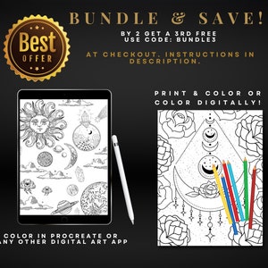 11 Page Third Eye DIGITAL Adult Coloring Book Printable Adult Coloring ...